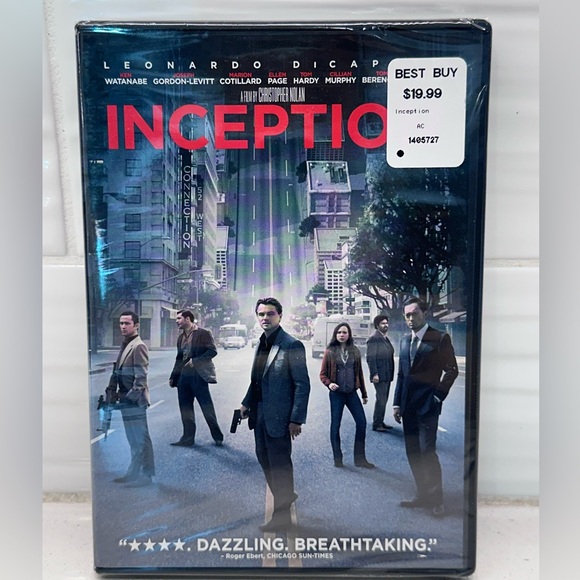 Inception DVD | Media | Inception Dvd 20 Leonardo Dicaprio Ken Watanabe ...